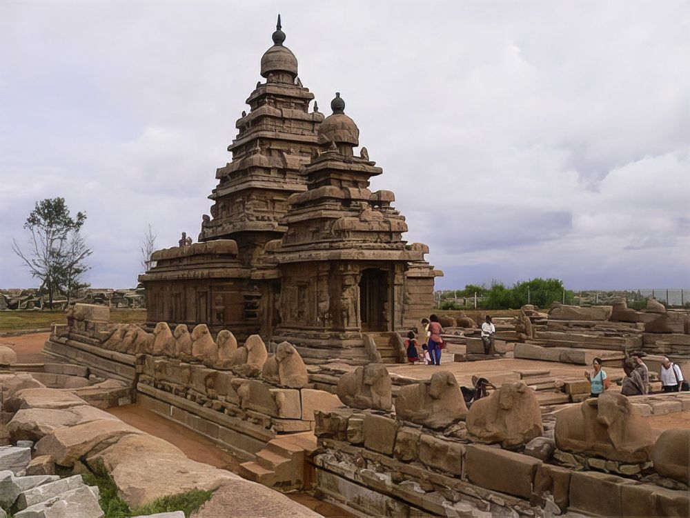 TOP 50 des meilleures photos de voyage Shore Temple (Temple du Rivage)