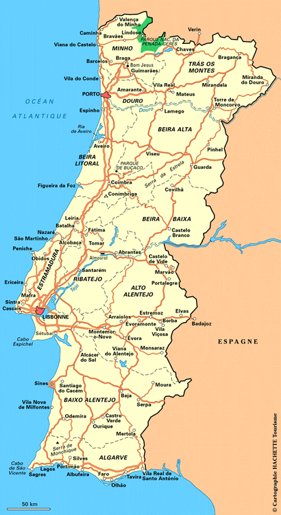 Carte Portugal : Plan Portugal - Routard.com