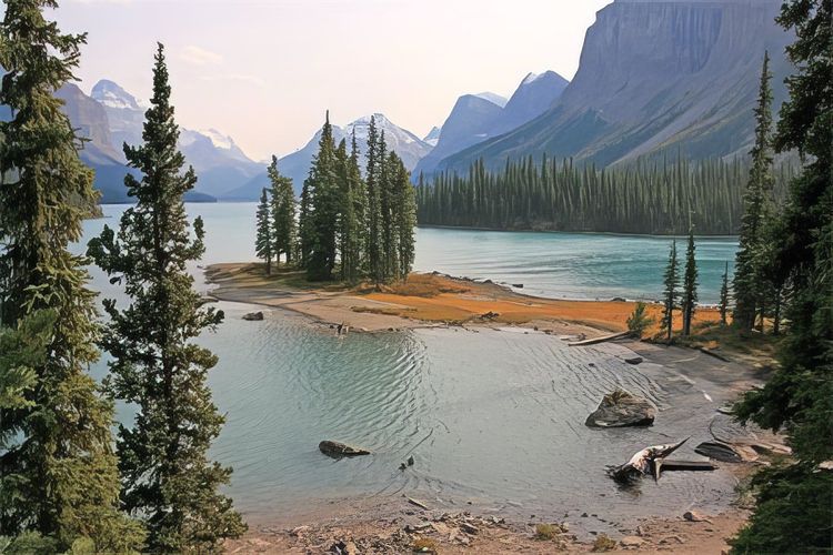 Visiter Maligne Lake : préparez votre séjour et voyage Maligne Lake ...
