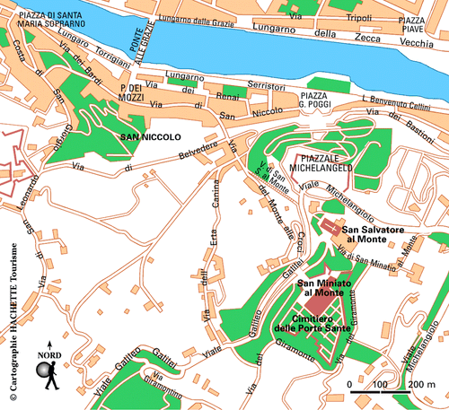 Carte Florence : Plan Florence - Routard.com