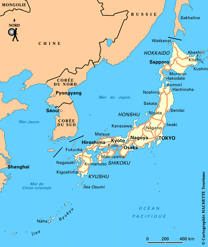 Carte Japon : Plan Japon - Routard.com