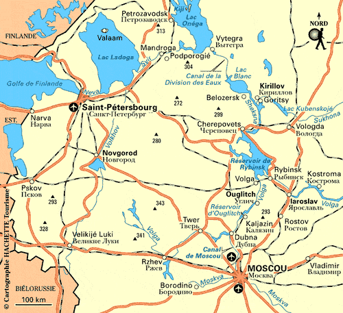 Carte Russie : Plan Russie - Routard.com